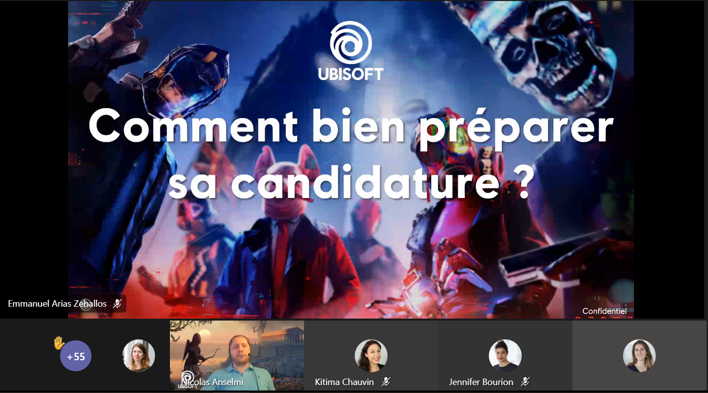 Our HR team is teaming up with Women in Games! - Ubisoft Paris