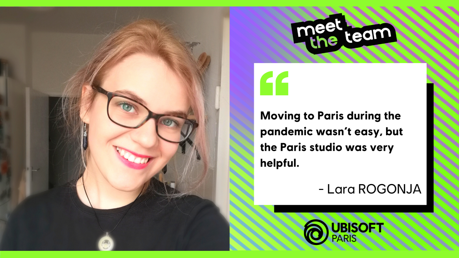 MEET LARA ROGONJA : JUNIOR LEVEL DESIGNER - Ubisoft Paris