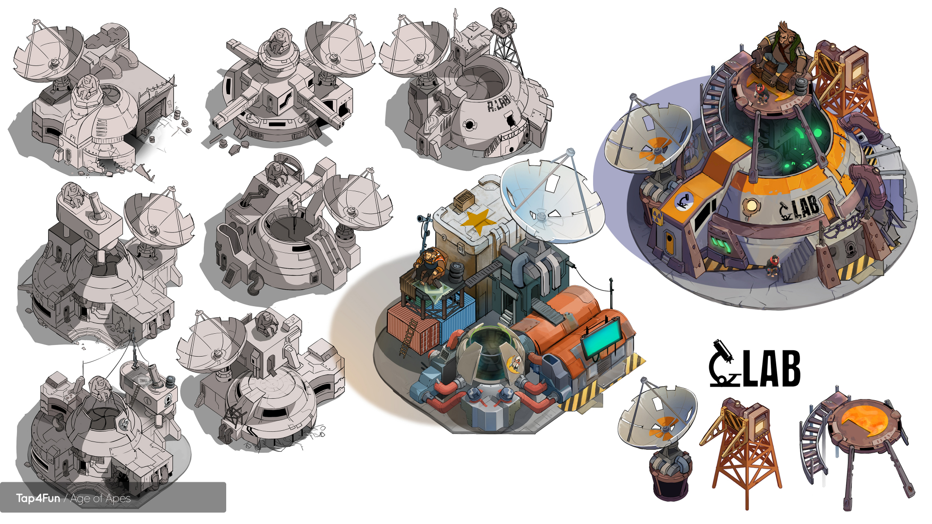 She Works Where You Play : Concept Artist - Ubisoft - Stories